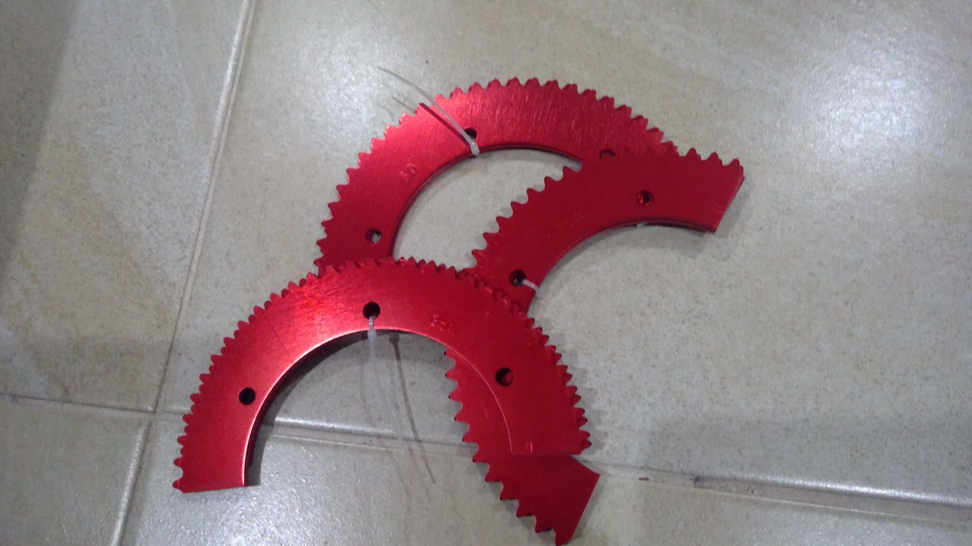 #35 Rear sprockets split | LEWIS PERFORMANCE KART PARTS AND ACCESORIES