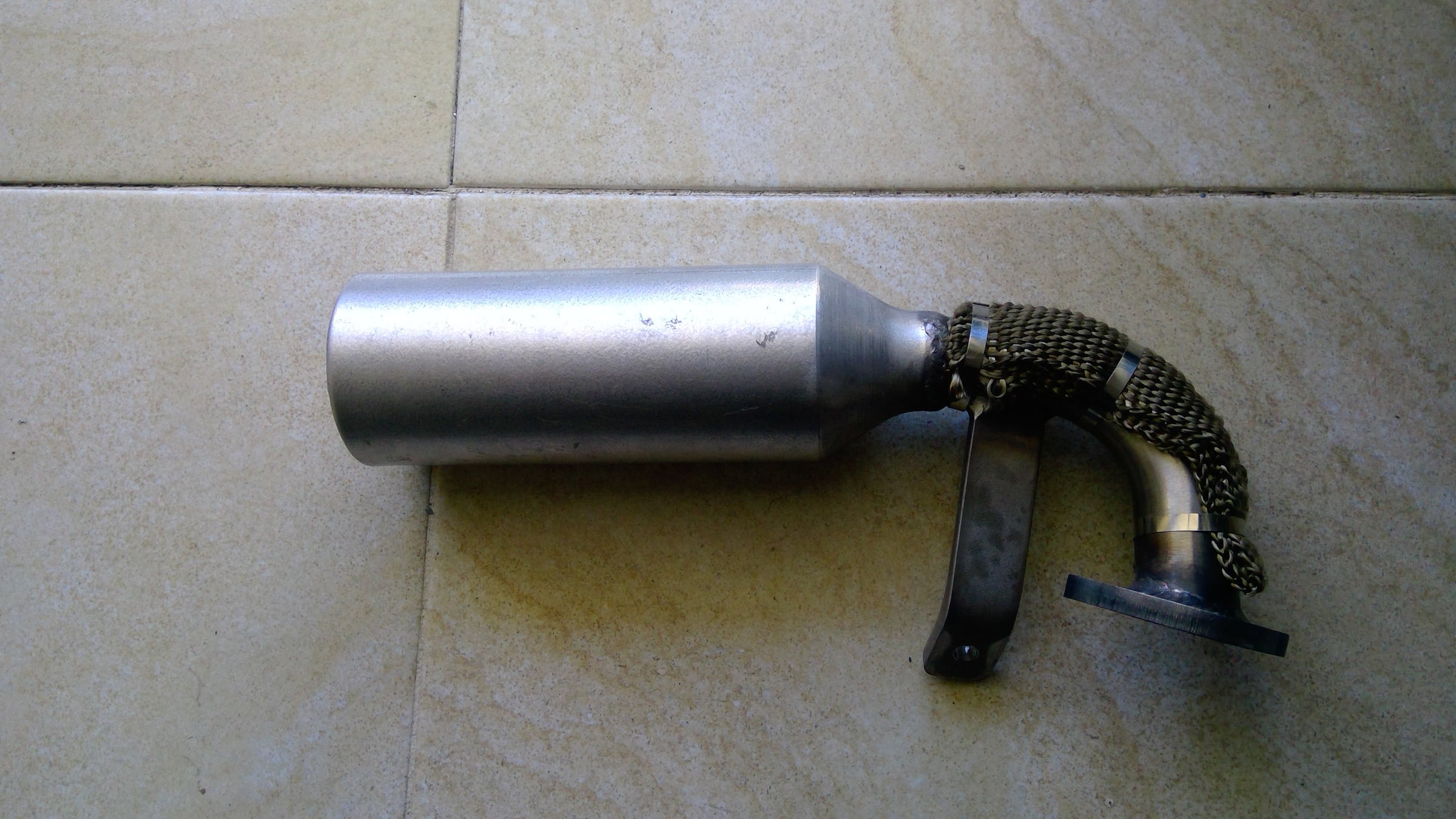 Exhaust fits Honda clone and Torini | LEWIS PERFORMANCE KART PARTS AND ...