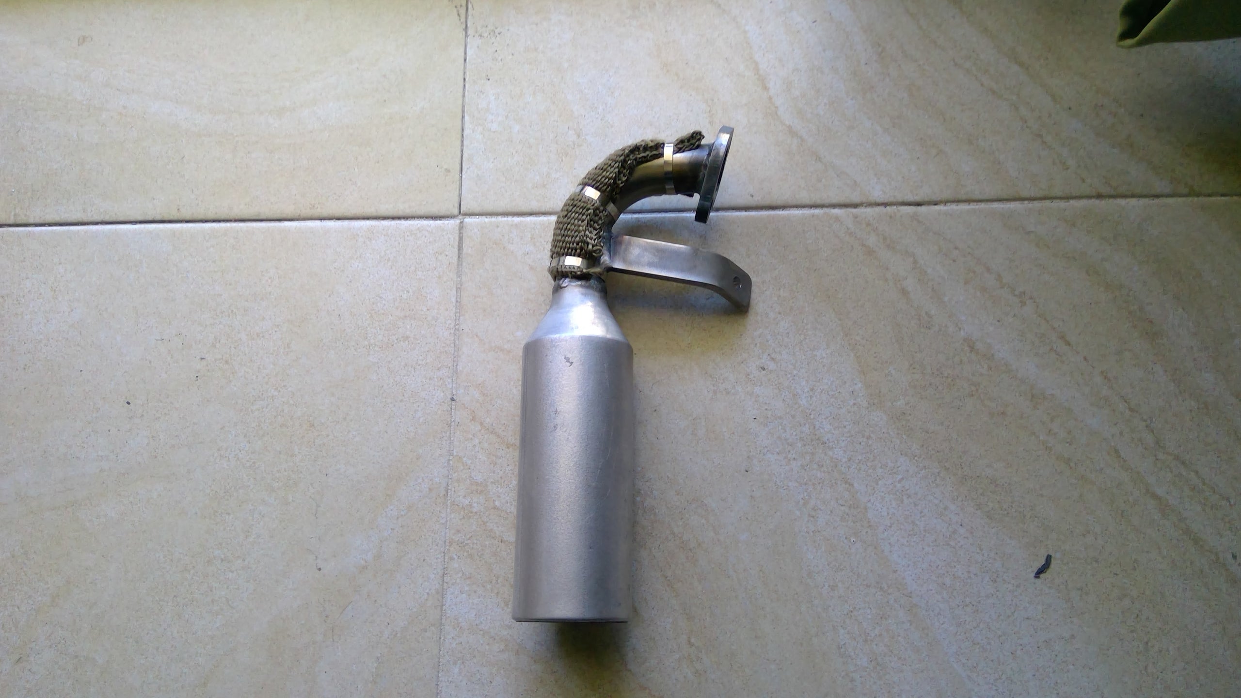 Exhaust fits Honda clone and Torini | LEWIS PERFORMANCE KART PARTS AND ...